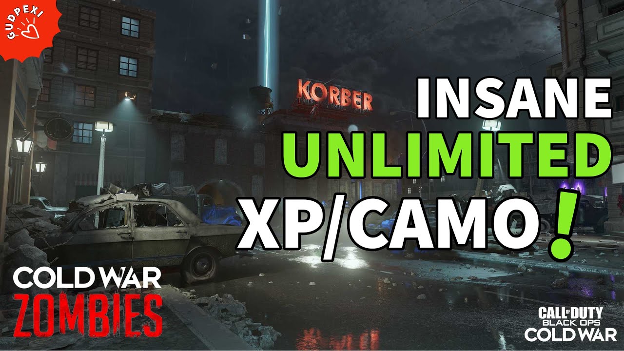 UNLIMITED XP/CAMO in COLD WAR ZOMBIES! (After All Patches) - YouTube