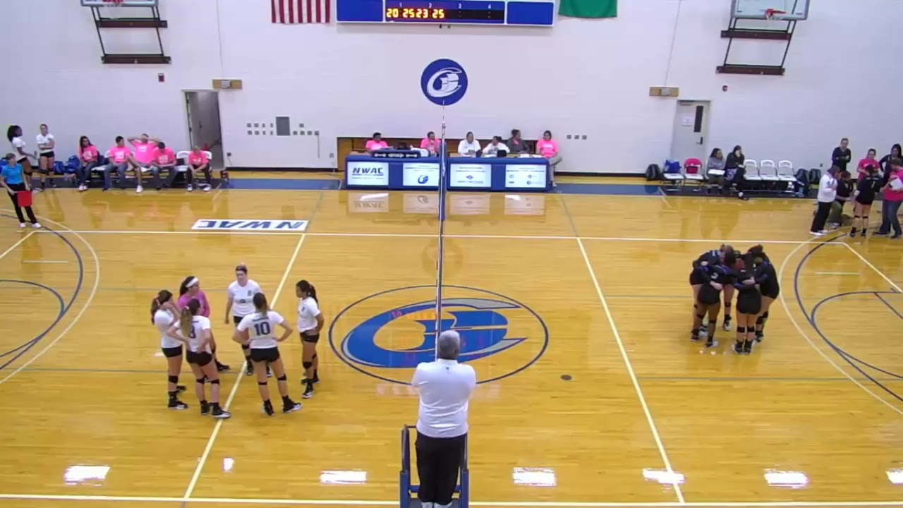 SPSCC Clippers Volleyball vs. Grays Harbor Chokers - YouTube