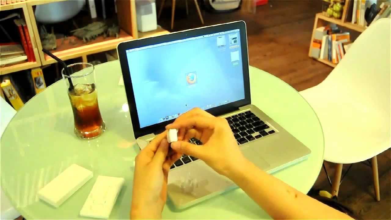 3D Parmak Mouse (Kablosuz) part3 - askurteknik.com - YouTube