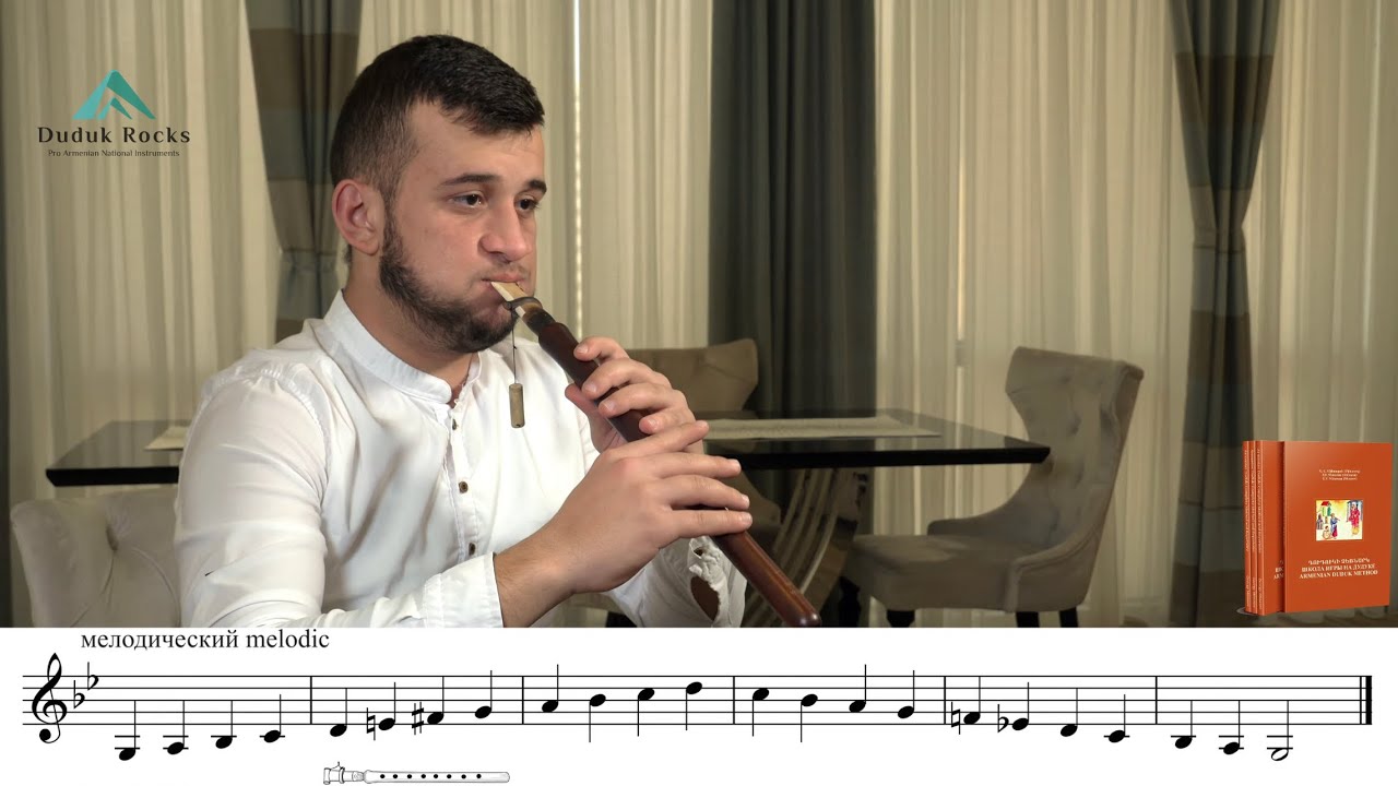 The Scale of G Moll Duduk - Armenian Duduk Method Page 51 Duduk School ...