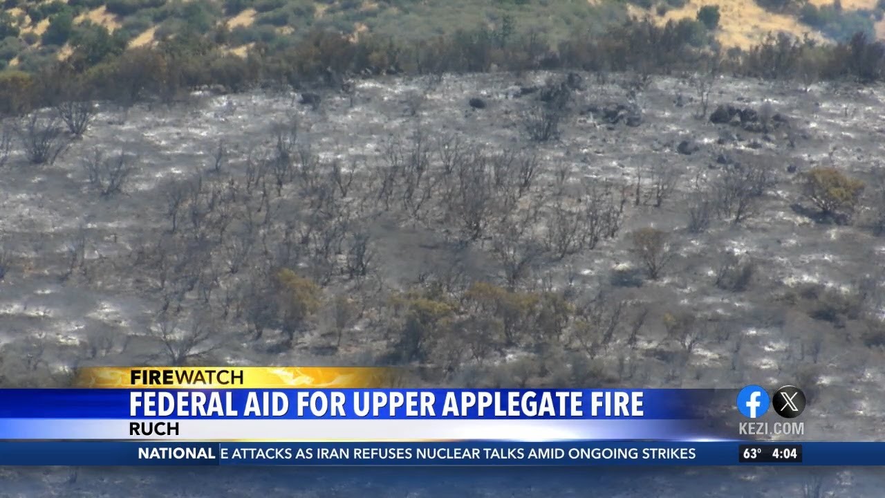 Federal Aid for Upper Applegate Fire - YouTube