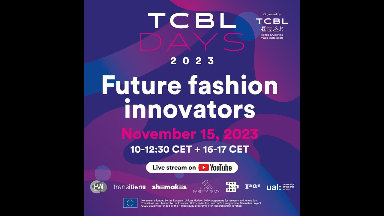 TCBL Days 2023: Future fashion innovators (live stream) - YouTube