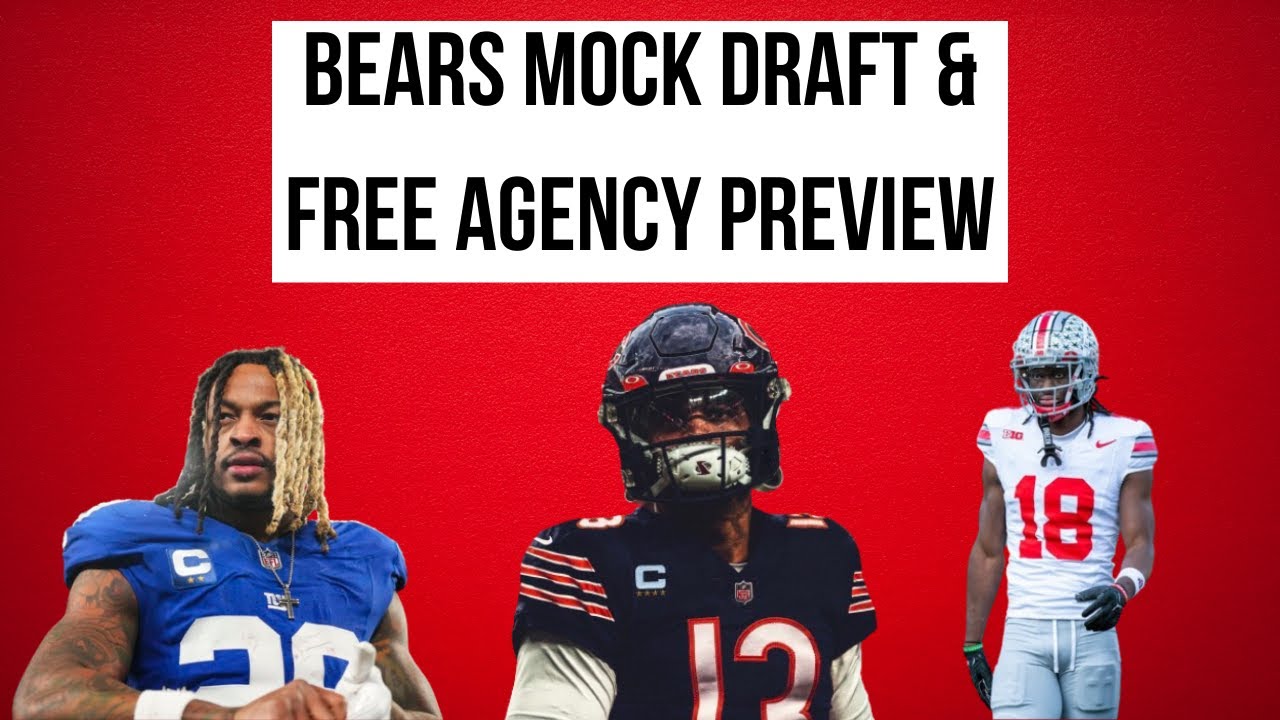 Chicago Bears Mock Offseason 2024 | Free Agent Signings and NFL Mock ...