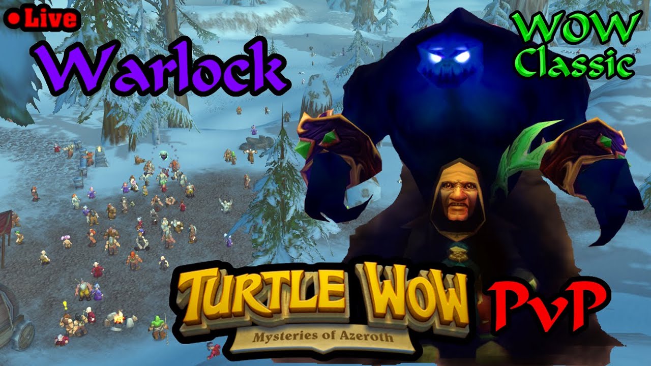 Warlock 28+ Turtle PvP WOW Classic - YouTube