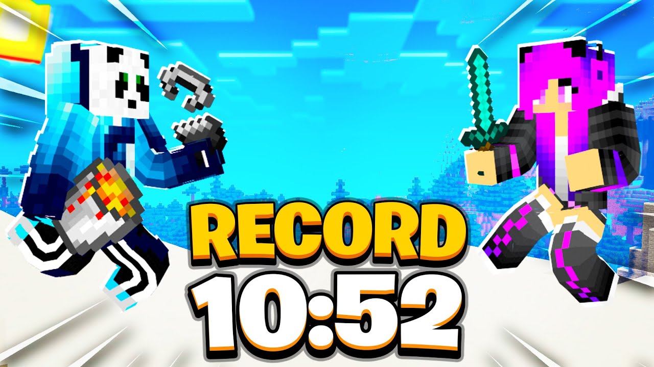 NUOVO RECORD [10:52] NELLE RANKED SPEEDRUN - MINECRAFT ITA - YouTube