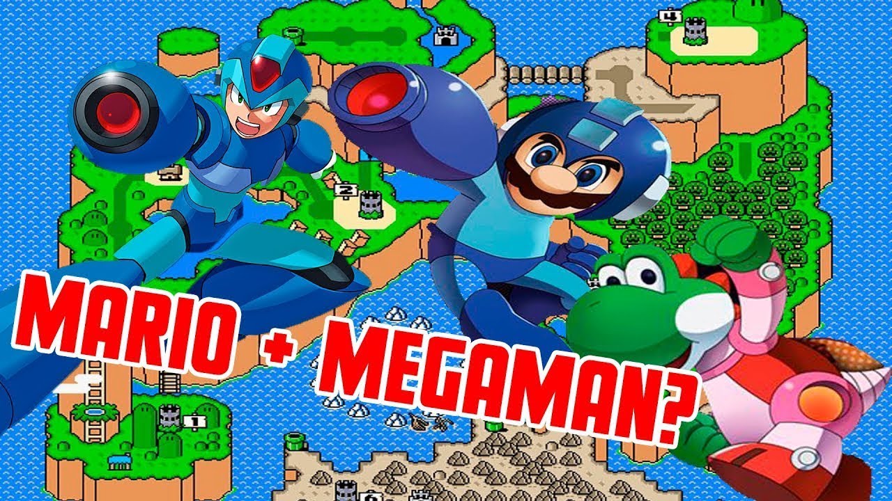 SUPER MARIO WORLD Mega Man 100% Gameplay Completa SUPER NINTENDO - YouTube
