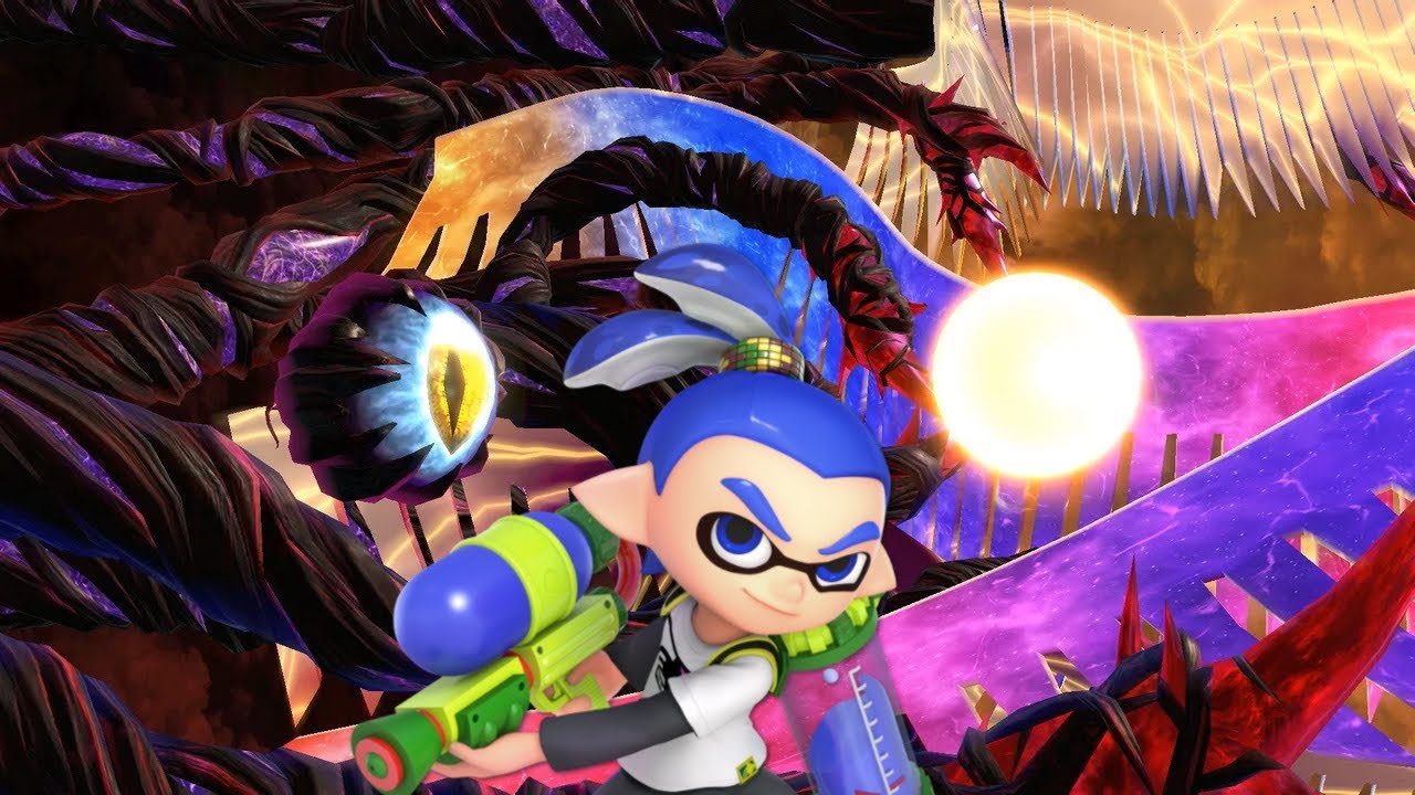Super Smash Bros Ultimate - Inkling Vs. Galeem and Dharkon - YouTube