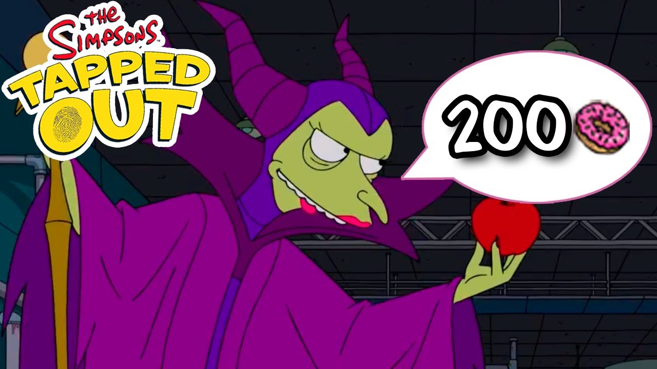 The Simpsons: Tapped Out - Evil Godmother Burns - Premium Character ...