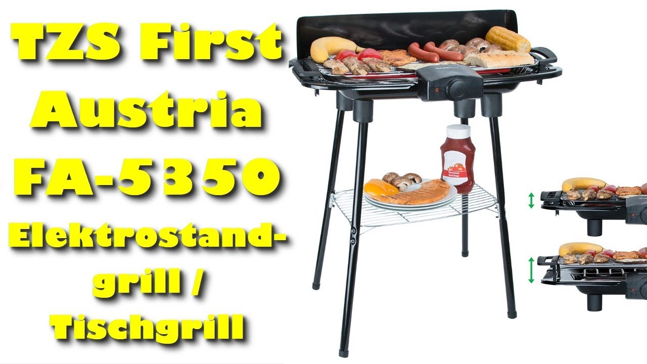 TZS First Austria FA 5350 Elektrostandgrill / Tischgrill - Unter 50 ...