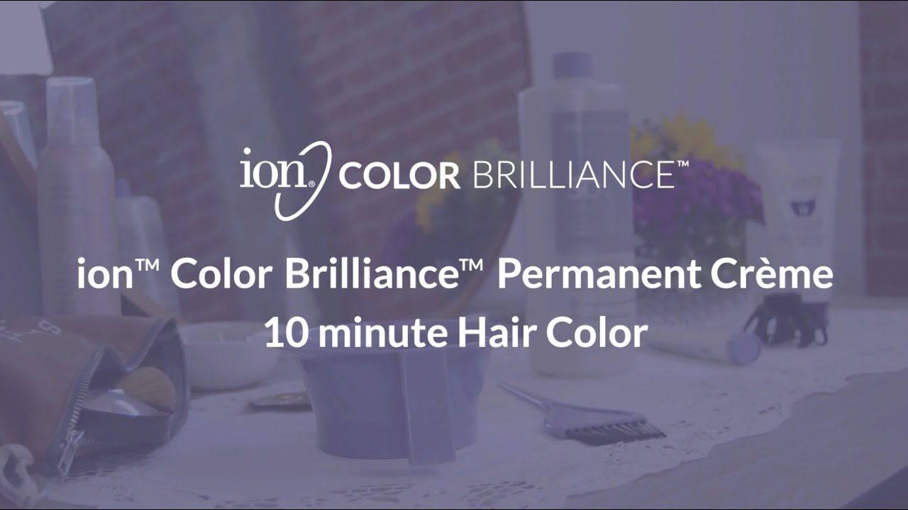 Touch Up Your Roots at Home with ion™ Color Brilliance™ - YouTube