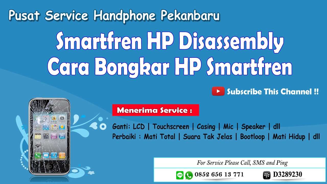 Handphone Smartfren Disassembly - Cara Bongkar Handphone Smartfren ...