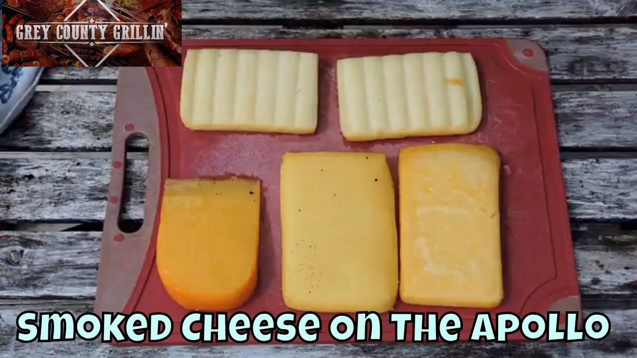 How to Smoked Cheese on the Napoleon Apollo - YouTube