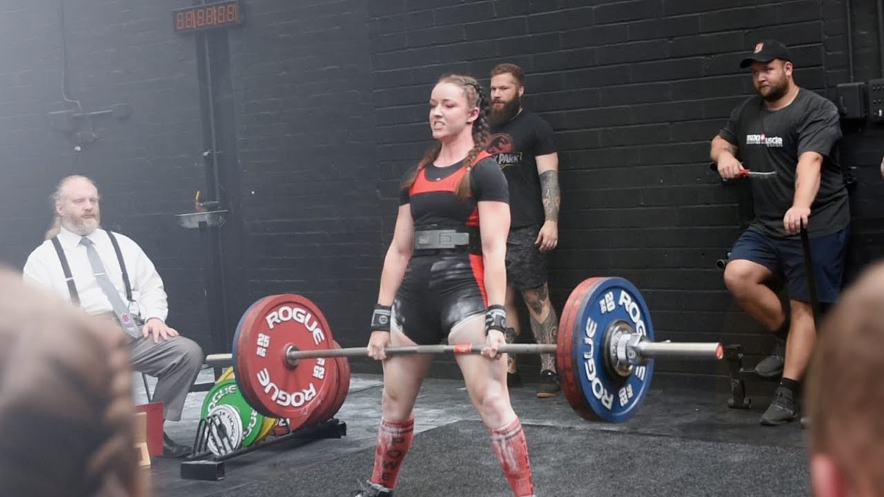 Northwest England Powerlifting Regionals 2019 1st Place - YouTube