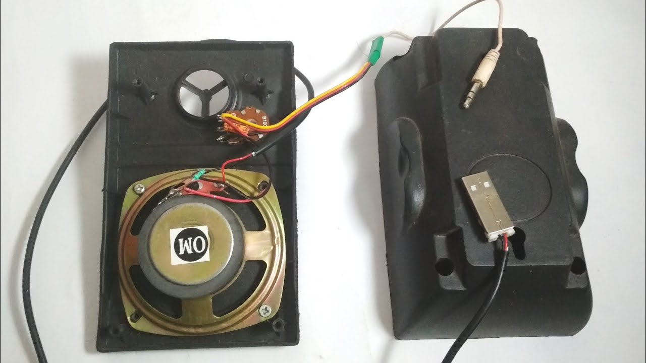 How to Make a Clear Sound Mobile or Laptop Speaker - YouTube