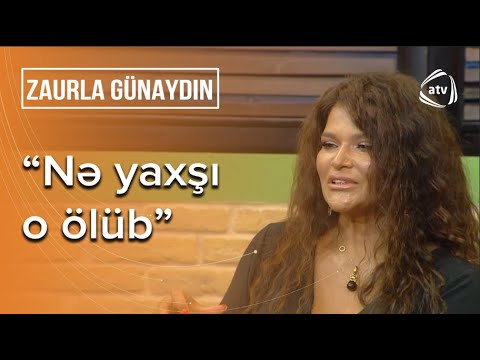 Sağ olsaydı, ayağının altından öpərdim - Xumar Qədimovadan ŞOK ETİRAF - Zaurla Günaydın