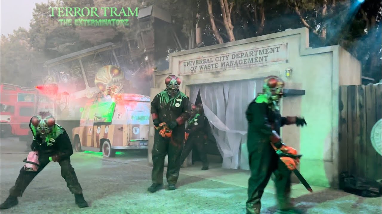 2023 The Terror Tram: Exterminatorz Maze 4K POV Walkthrough at ...