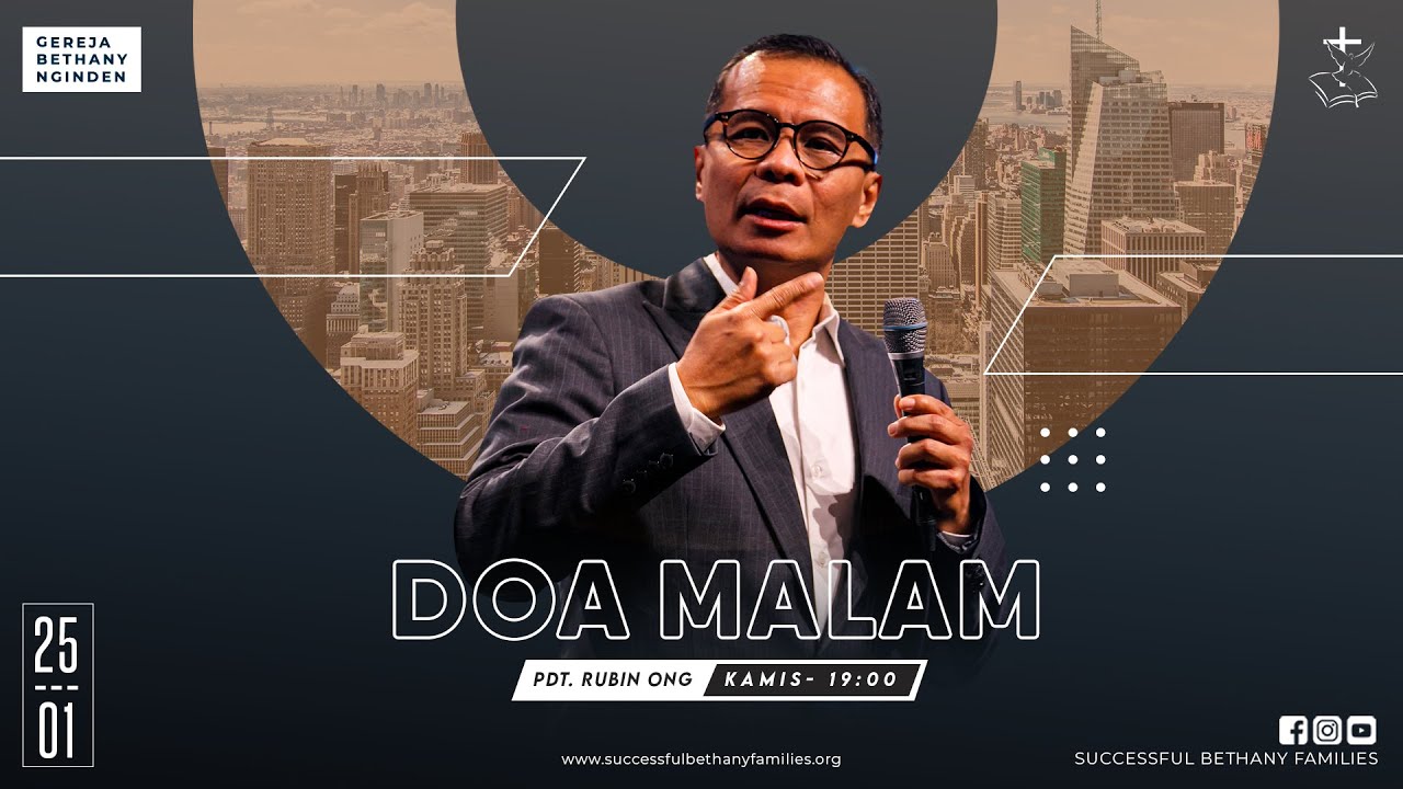 Ibadah Doa Malam - Gereja Bethany Nginden - Pdt. Rubin Ong - YouTube