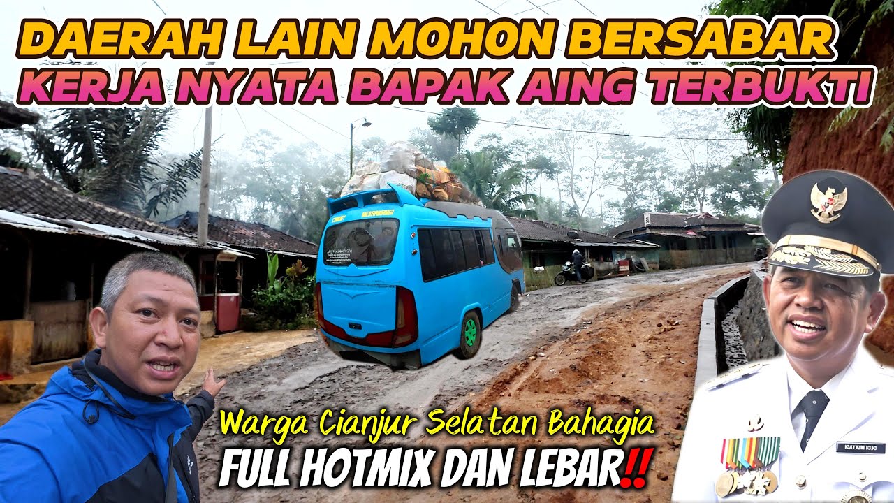 LUAR BIASA DAERAH TER ISOLIR PUN KINI MERASAKAN PEMBANGUAN JALAN HOTMIX ...