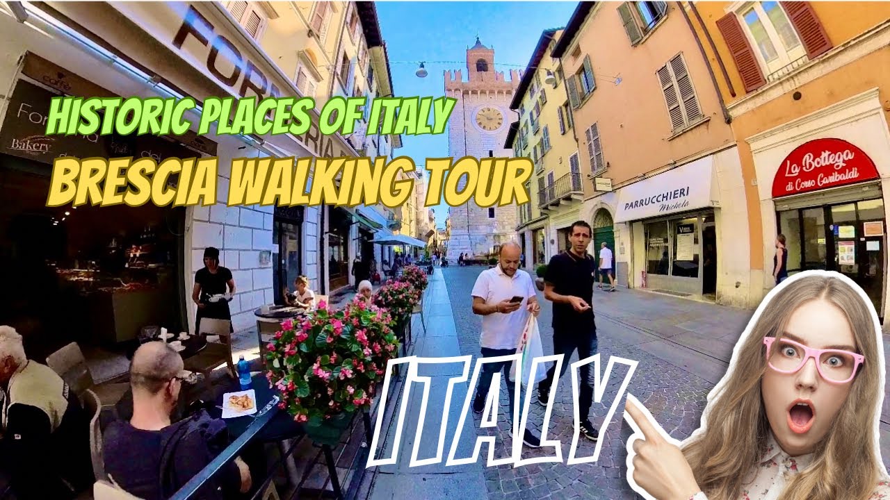 BRESCIA WALKING TOUR 2023 | Prowalk tour | 4k HDR Travel Vlog | Italy ...
