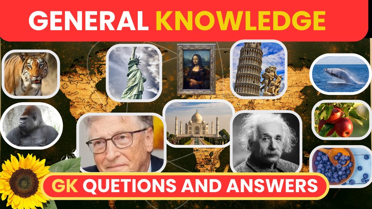 How Good is Your General Knowledge? | World Trivia Quiz | GK Quiz ...