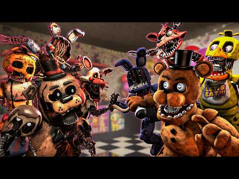 FNAF: Ignited Toys vs Withered Animatronics