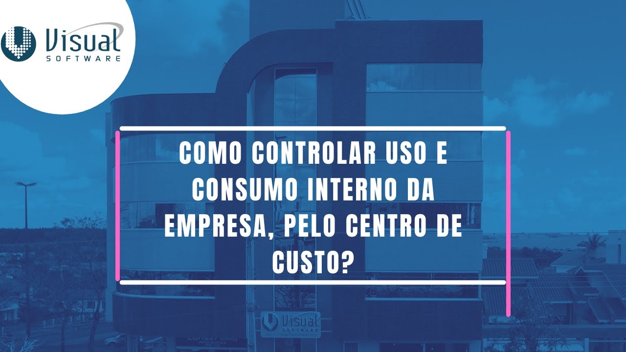 Como controlar uso e consumo interno pelo Centro de Custo? - YouTube