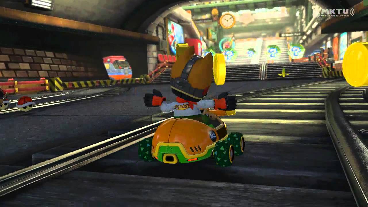 Wii U - Mario Kart 8 - Super Bell Subway - YouTube