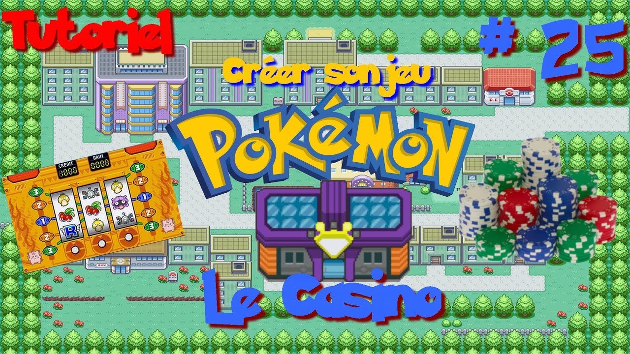 Le Casino - [ Tuto #25 - Créer son jeu Pokemon ] - YouTube