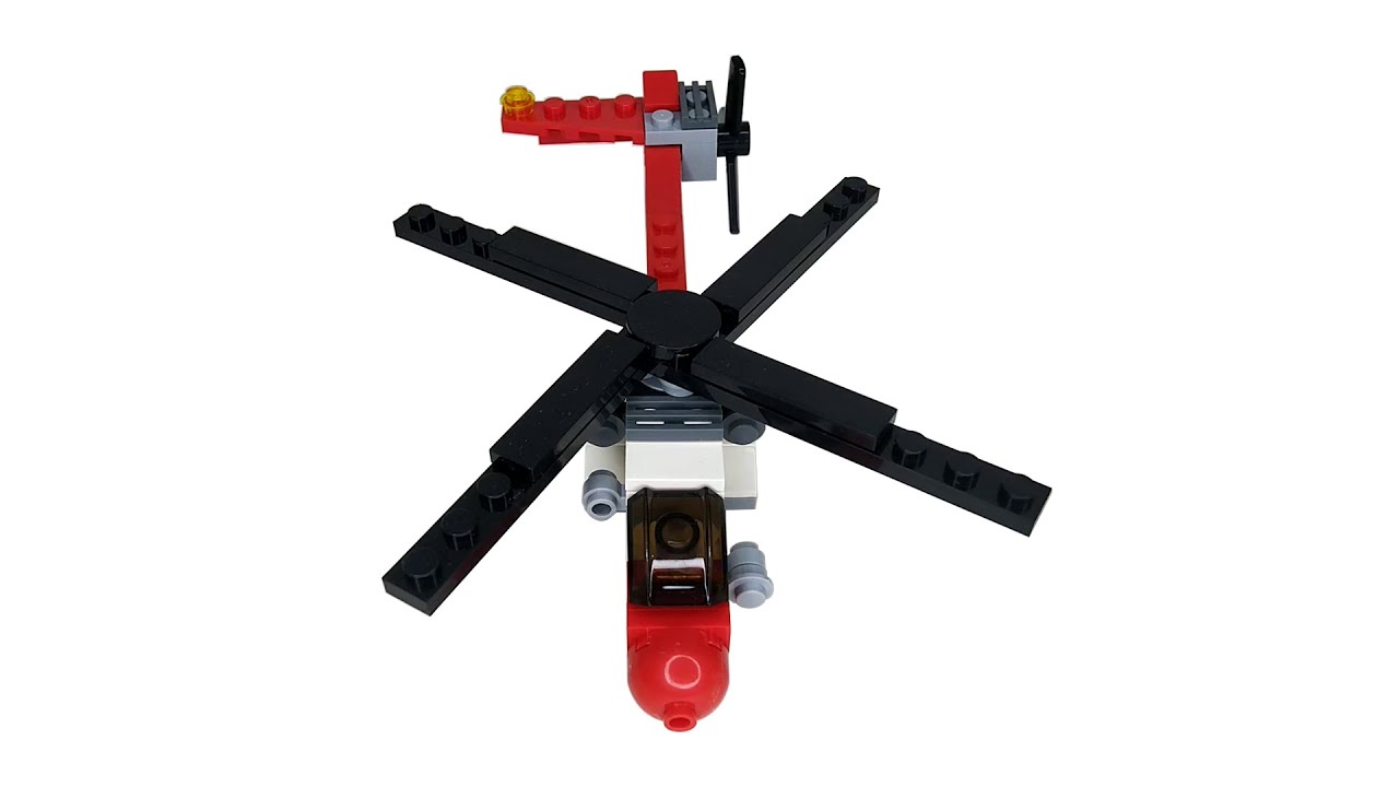 Lego Fighter Helicopter || peacock Smart Block Helicopter || Bricks ...