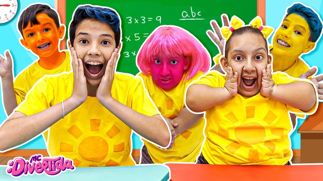 Maria Clara MC Divertida aprende sobre emoções na VOLTA ÀS AULAS - MC ...