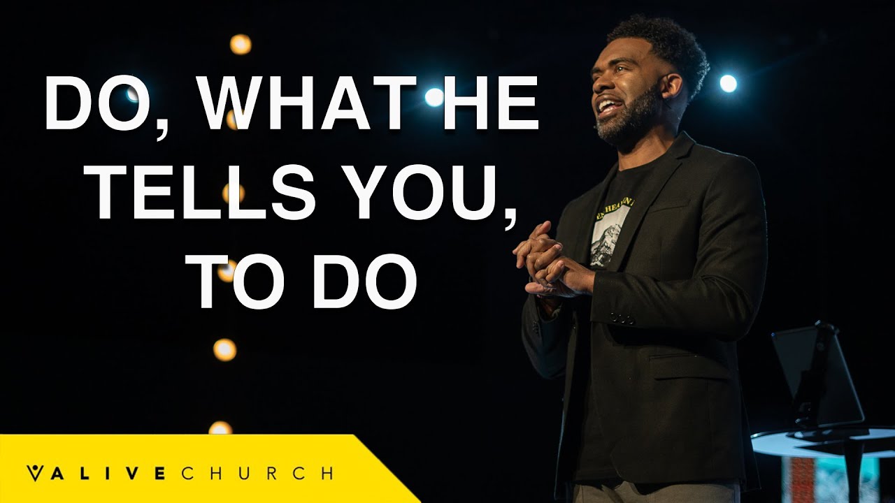 Do, What He Tells You, To Do | Pastor Ken Claytor - YouTube