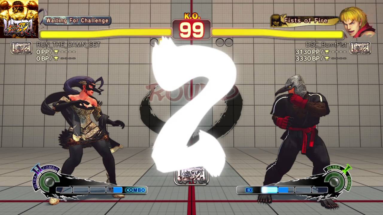 USF4 - Rose Vs Ken - YouTube