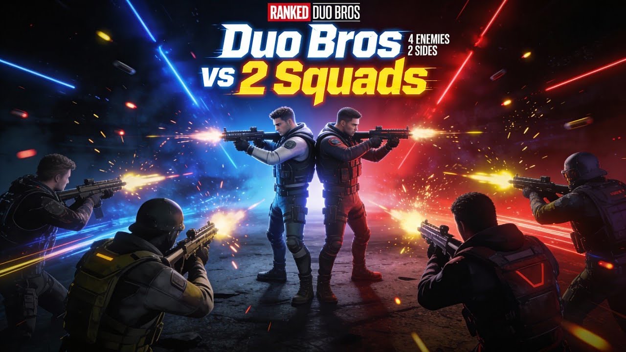 Duo vs 2 Squads!!!! - YouTube