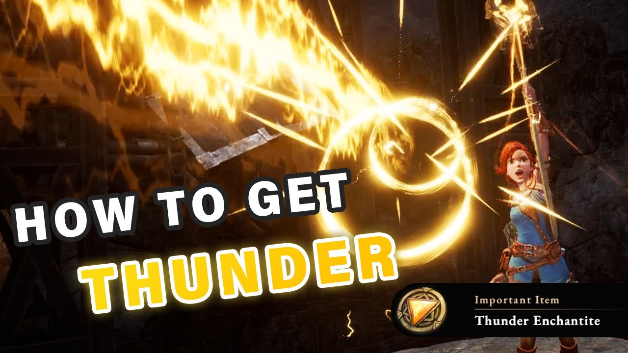 How to get Thunder Enchantite element Asterigos: Curse of the Stars ...