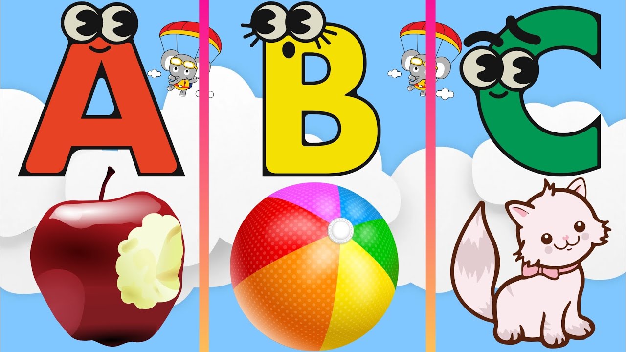 Abc & 123 for Kindergarten | Abc Phonics Song | Alphabet Learning ...
