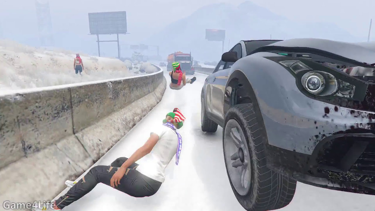 GTA 5 FUNNY MOMENTS / FAILS #3 (Grand Theft Auto V Brutal Montage ...