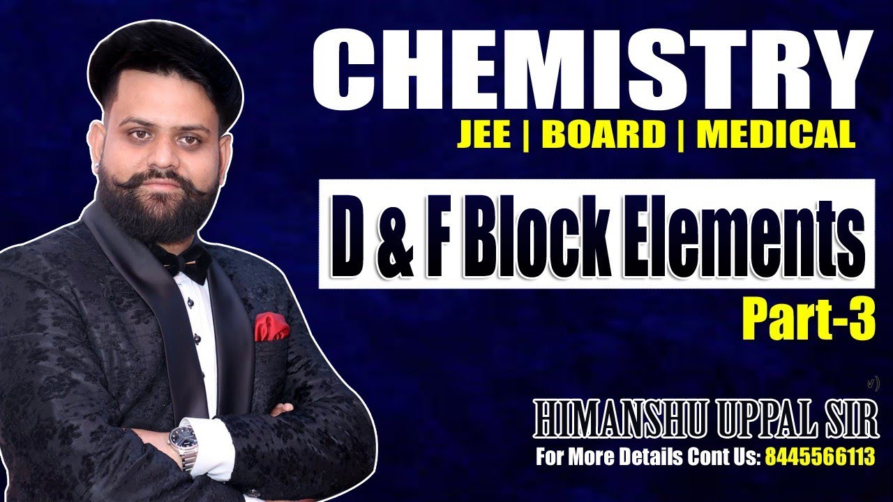 D AND F BLOCK ELEMENTS CLASS XII II Lecture -3 II Atomic radius and ...