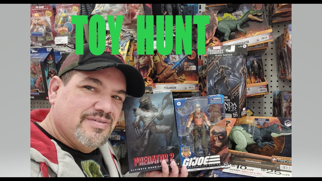 TOY HUNT , GAMESTOP , TARGET , NEW GI-JOE , NEW PREDATOR , NEW AEW ...