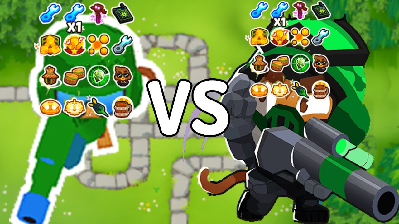 God Boosted Sheriff Monke VS. God Boosted Gun Monke - YouTube