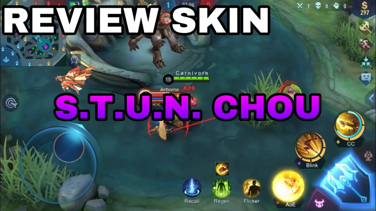 CHOU S.T.U.N. Skin | Mobile Legends Bang Bang - YouTube