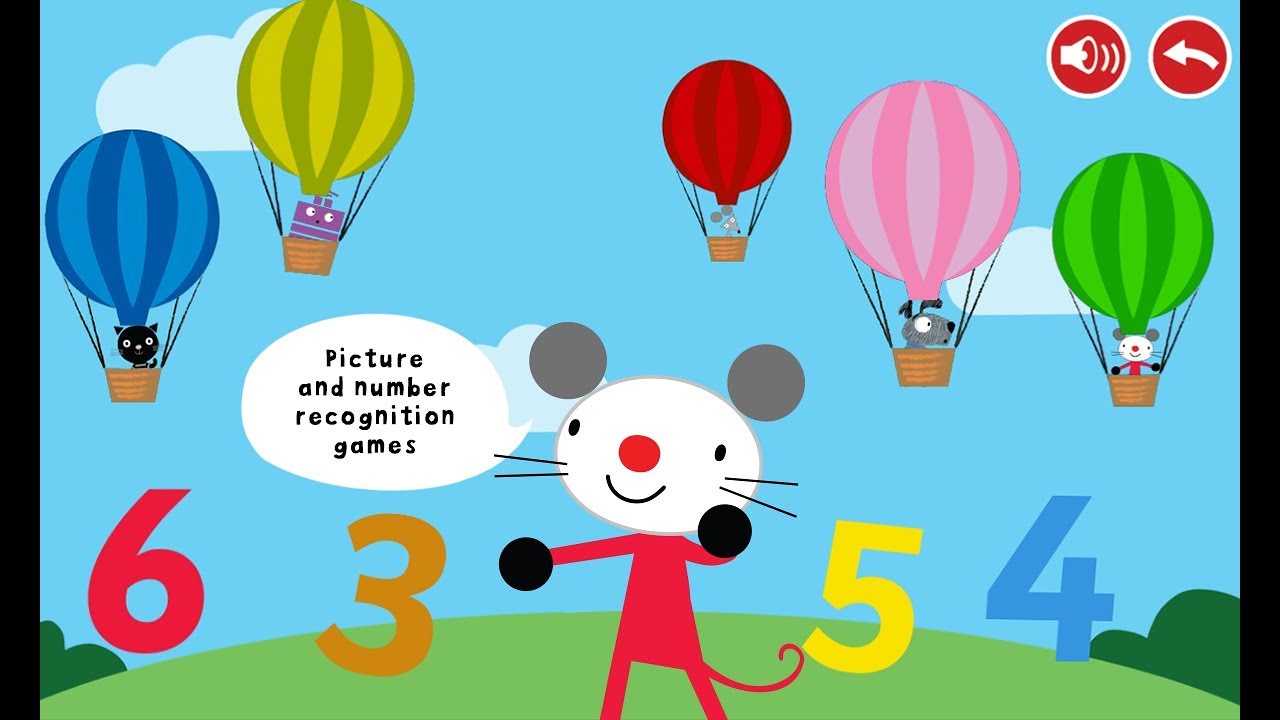 Kids Learn Tracing Number and Count from 1 to 10 with Arty Mouse ...
