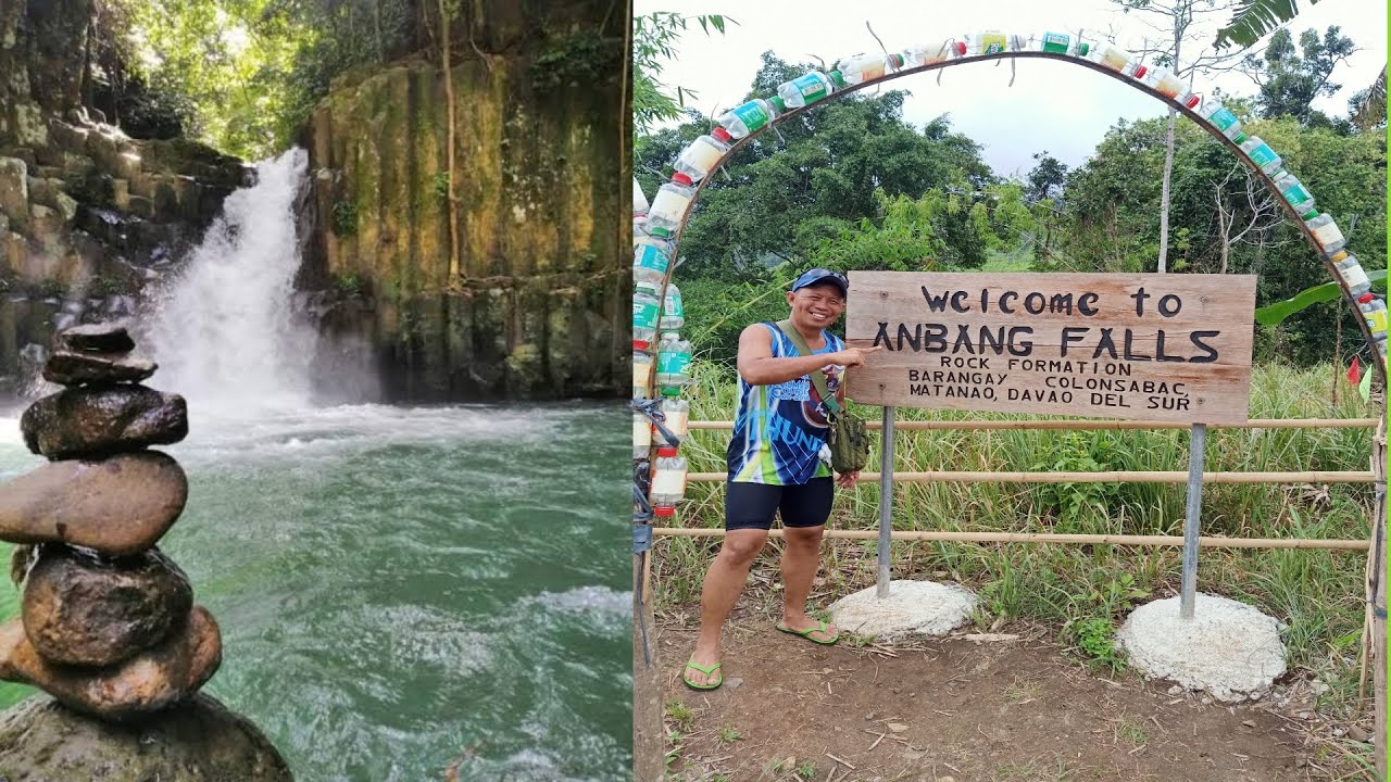 ANBANG FALLS ROCK FORMATION, COLONSABAK, MATANAO, DAVAO, DEL SUR - YouTube