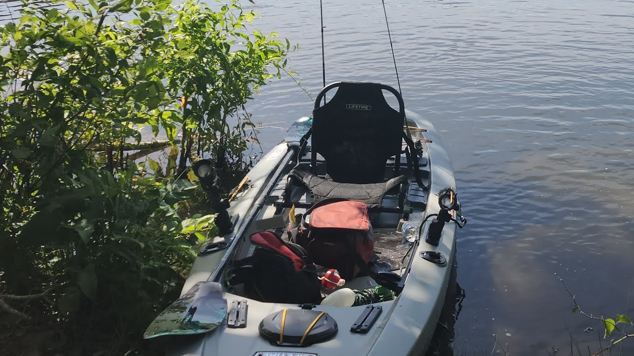 Affordable, stable, and trolling motor ready MANTA kayak by Lifetime ...