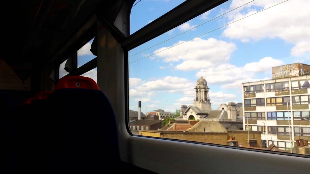 London Overground: Class 317 708 Bethnal Green-Hackney Downs towards ...