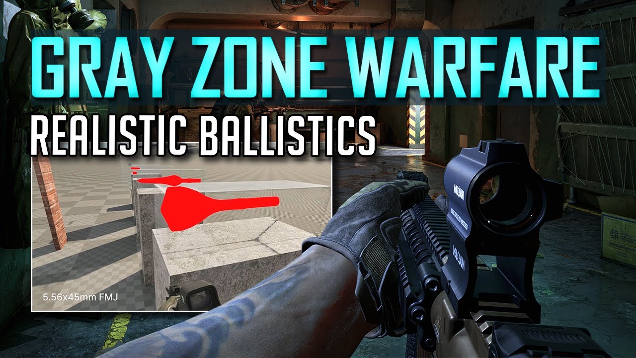 Grey Zone Warfare Ballistics Are Insane.. HUGE Combat Update & 1st Raw Footage Soon - YouTube