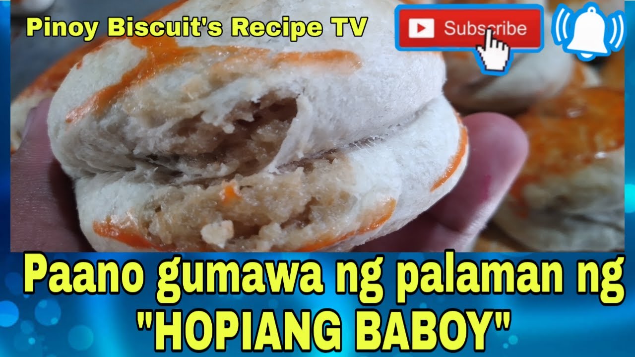 How to make Hopiang baboy filling.. - YouTube