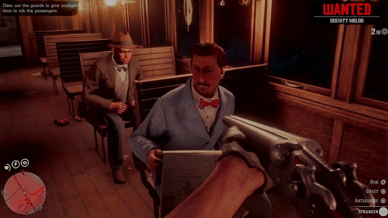 RDR2 Train Robbery* - YouTube