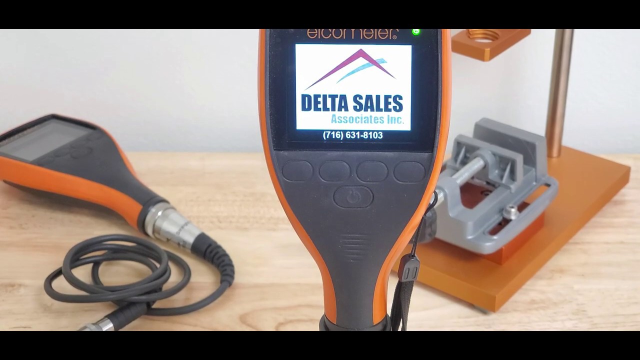 Calibrating an Elcometer 456 with an Ultrascan Probe - YouTube