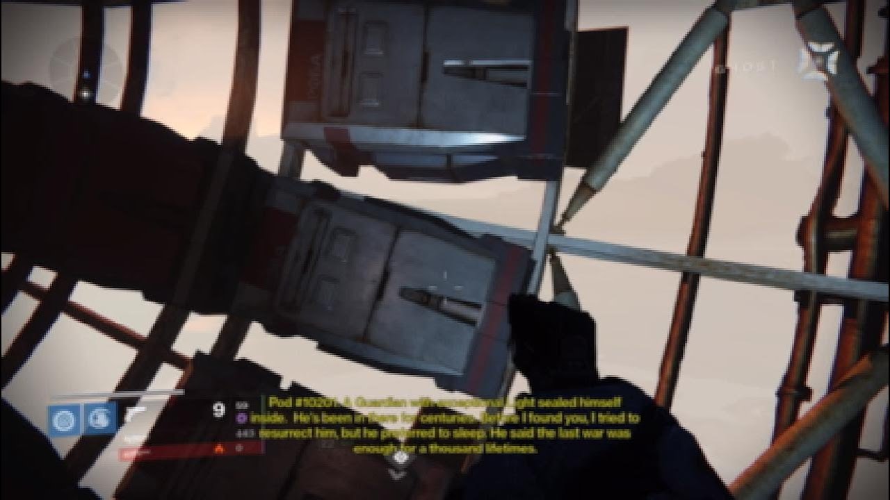 Destiny 1 Master Chief reference/easter egg. - YouTube