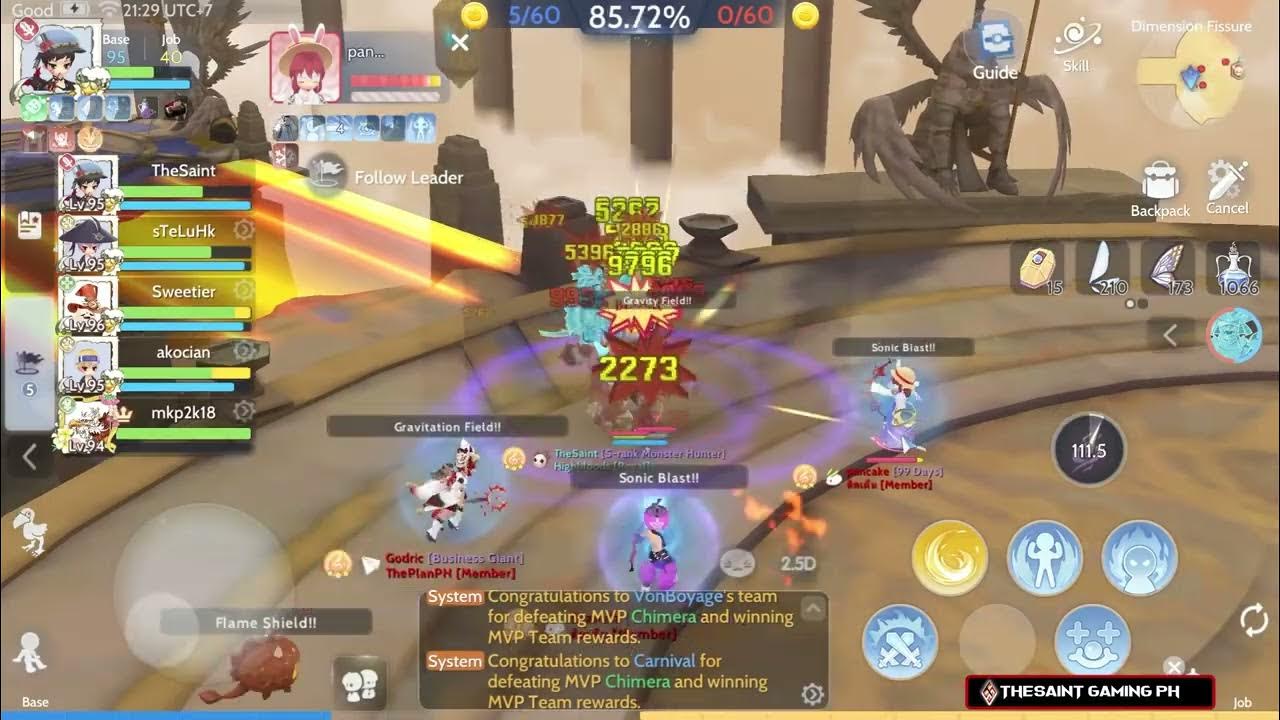 RAGNAROK ORIGIN GLOBAL LORD KNIGHT DIMENSIONAL DRILL F2P PART 2 - YouTube